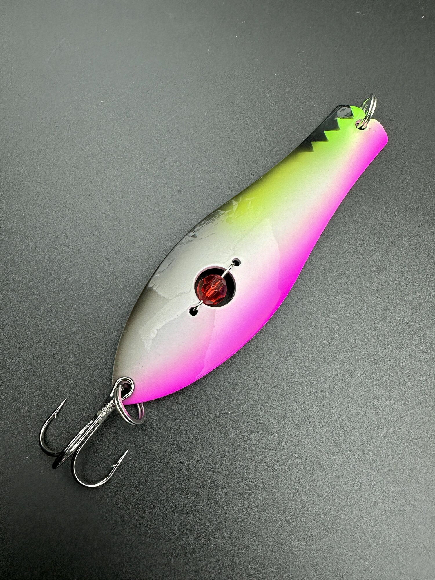 Блесна Kuusamo Professor1 115 мм 36гр троллинговая колеблющаяся на щуку, жерех, сома, лосось, кумжу