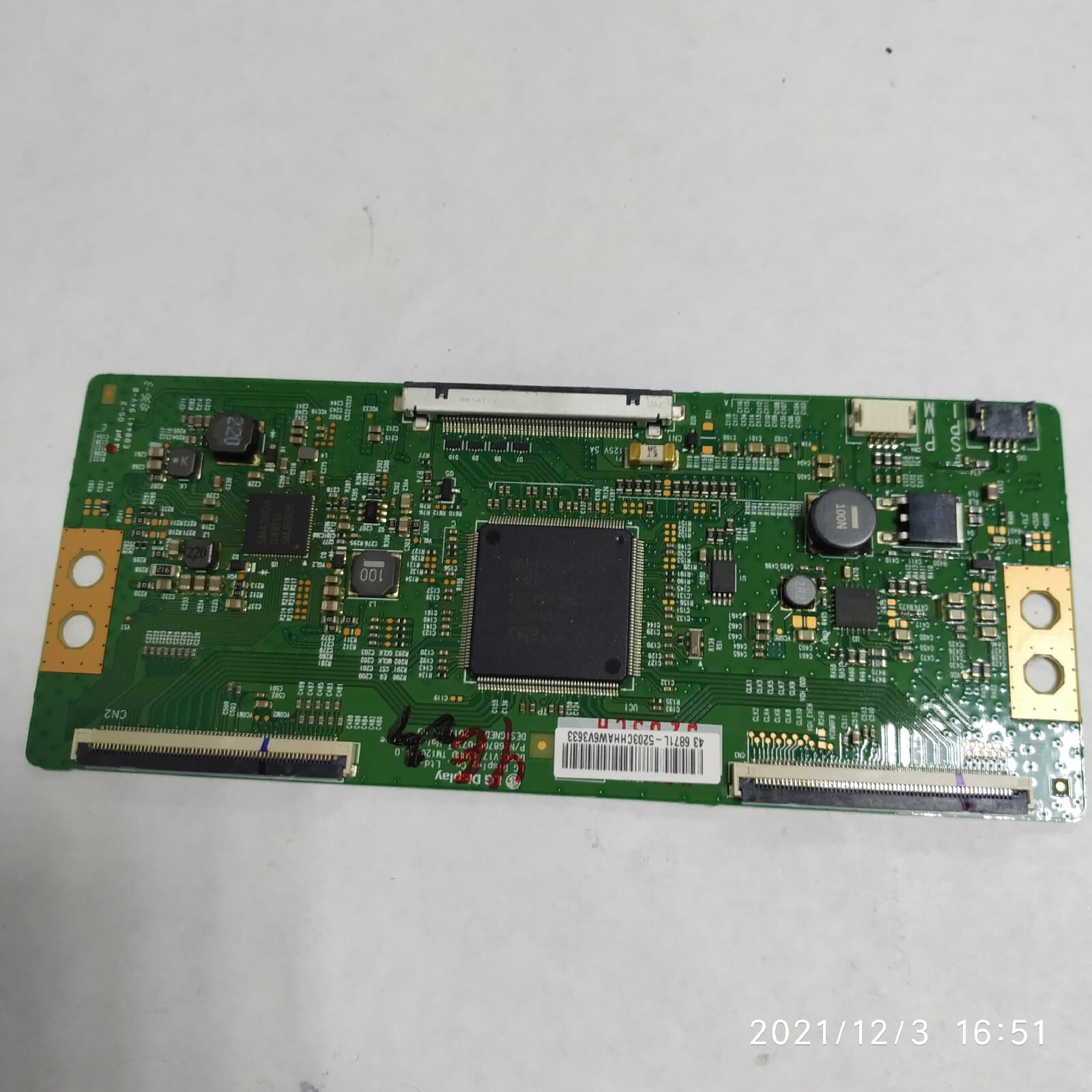 T-CON (E88441) для HYUNDAI H-LED43U601BS2S с разбора Б/У