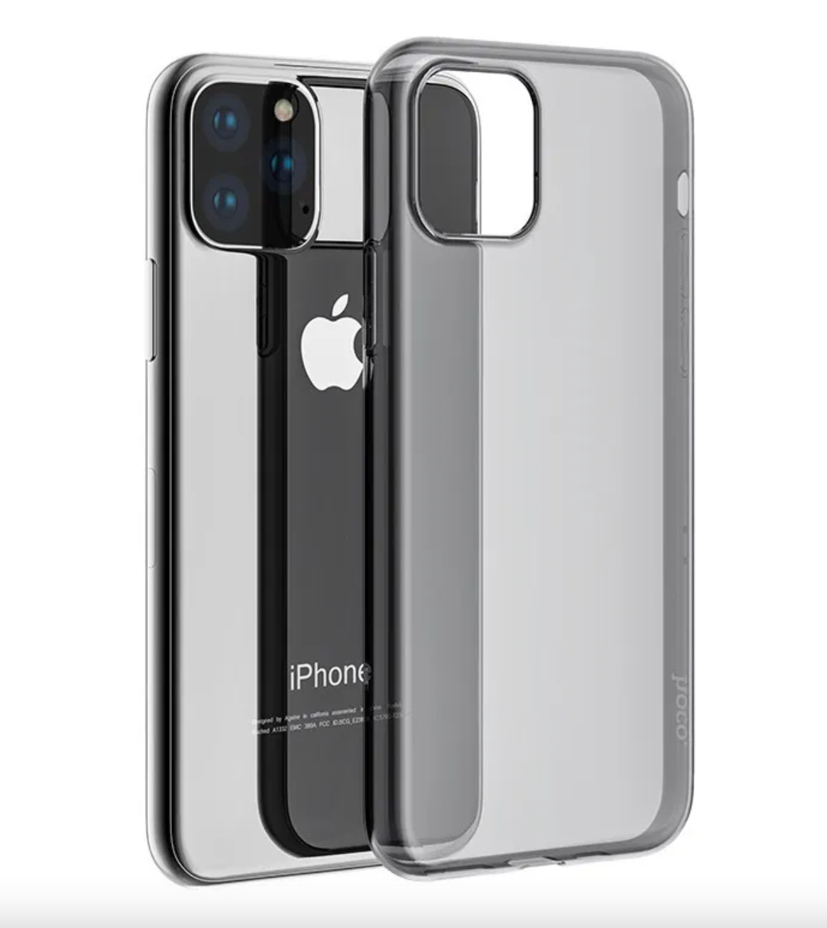 Чехол для смартфона Hoco Light series Apple IPhone 11 Pro, затемненный-прозрачный