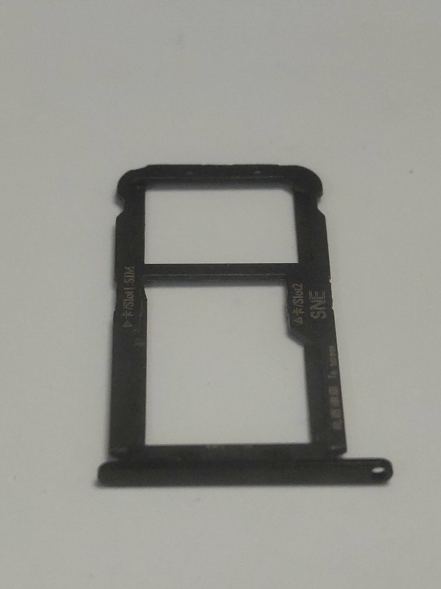 Сим лоток для huawei mate 20 lite (sne-lx1) черный