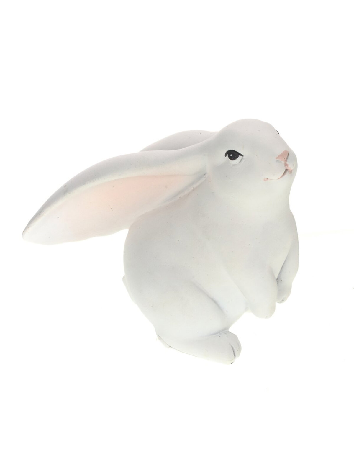 Фигурка декоративная Remecoclub Заяц из полимера, 8x9x6 см