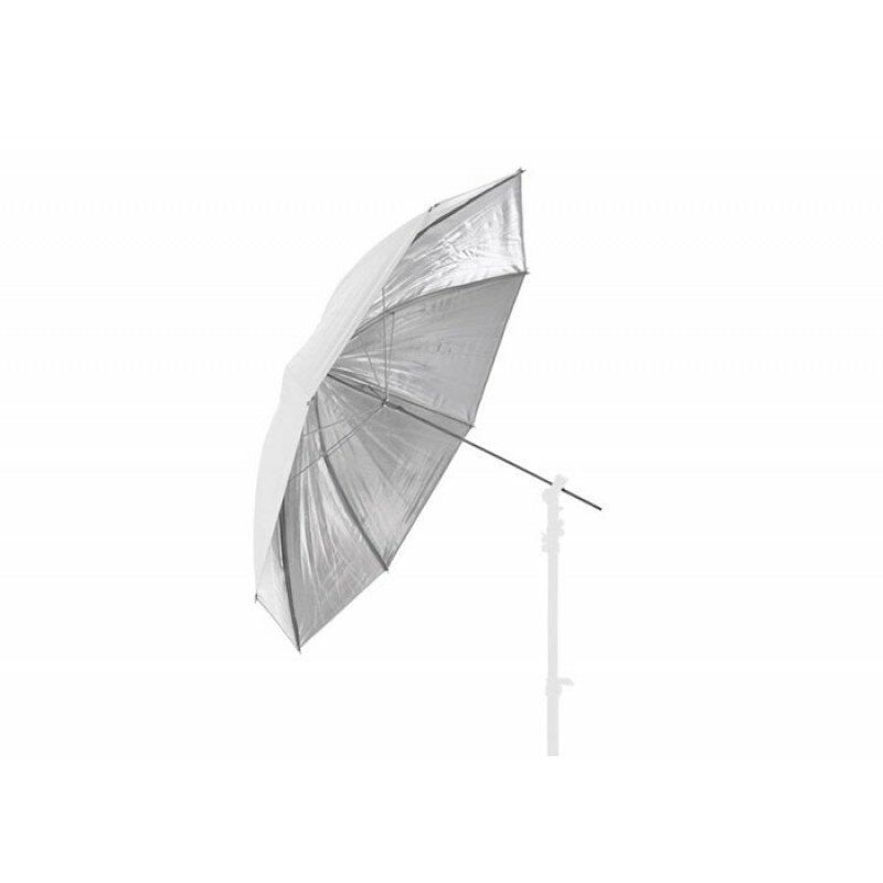Фотозонт двухсторонний Lastolite 100cm Umbrella 4531 серебристый/белый