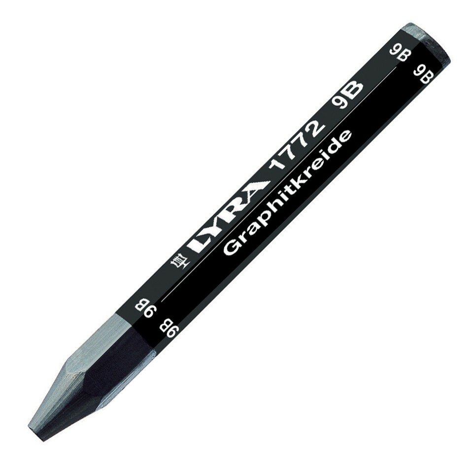 Прессованный уголь Lyra Мелок графитный LYRA GRAPHITE нерастворимый в воде, мягкость 6В