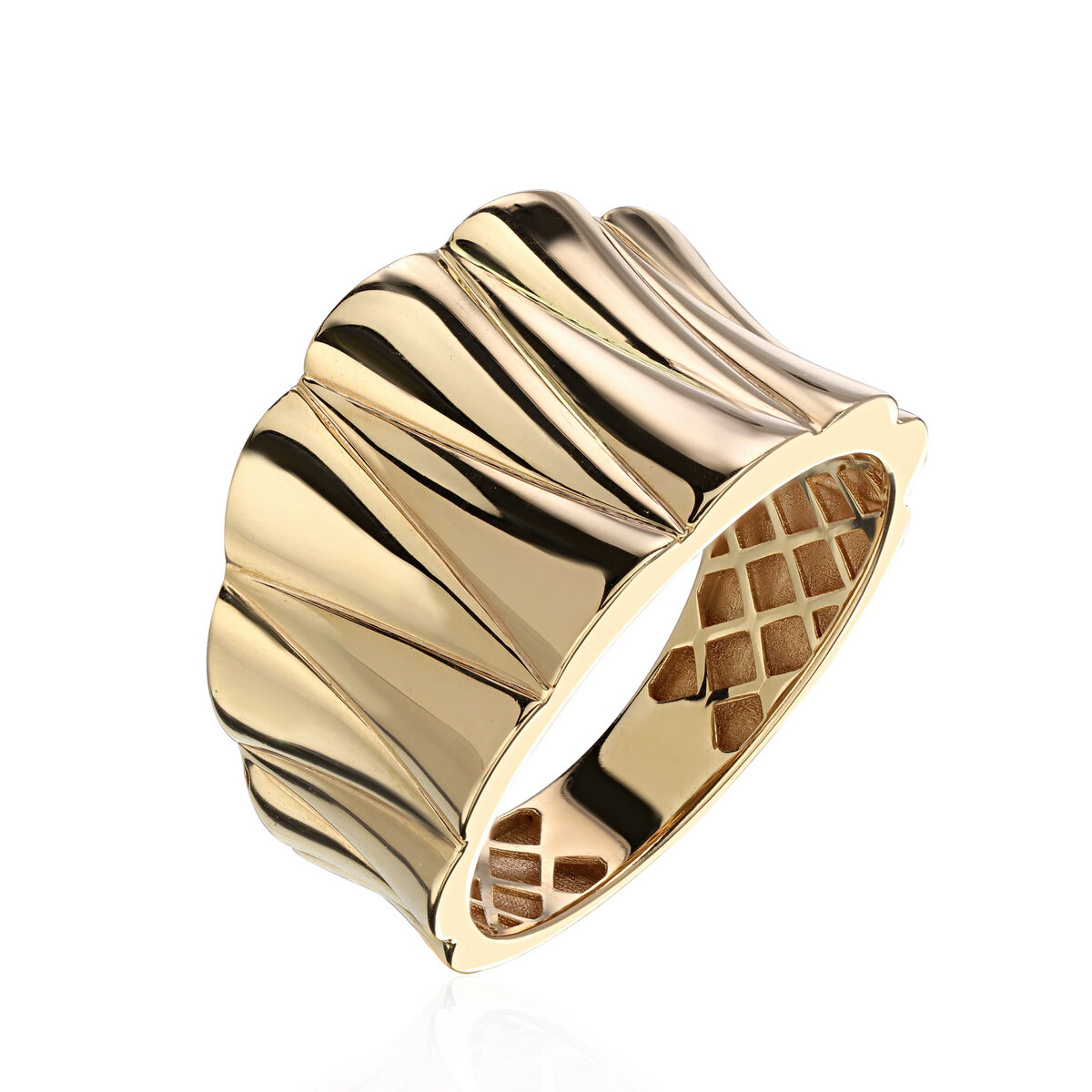 Кольцо, желтое золото, 585 проба