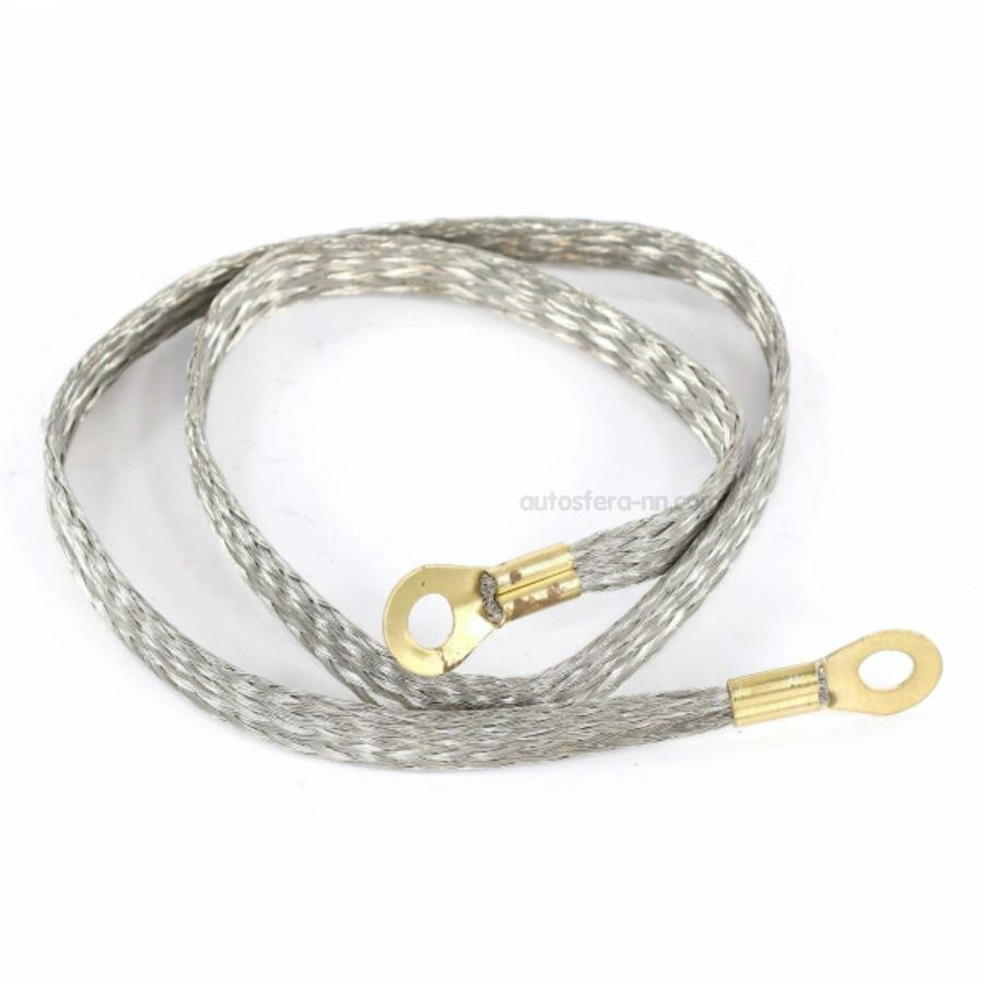 VOLTON VLTPML702430 Провод массы 70 см (косичка) сечение 24/30 медь, луж. клемма-латунь VOLTON