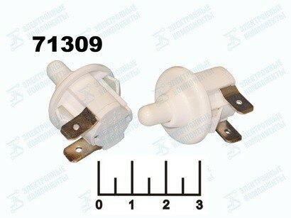 Кнопка для холодильника 2 контакта KR1-1 (№306(6))