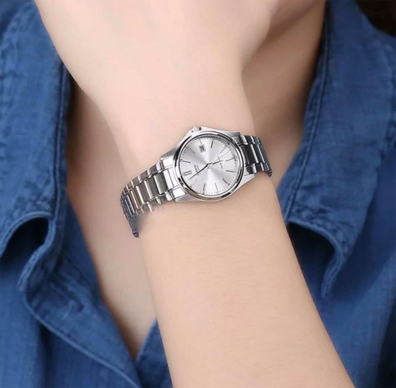Наручные часы CASIO Collection, серебряный — фото 1