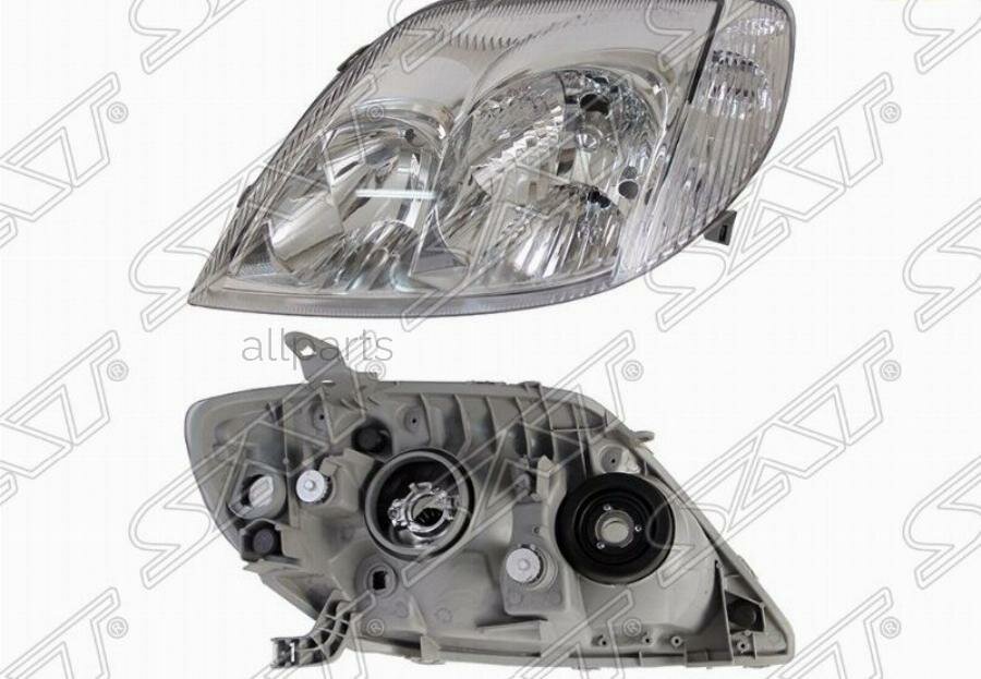 SAT ST-212-11C9L Фара Toyota Corolla (E120) 02-07 / Corolla Fielder (E120) 02-04 / Corolla JPN (E120) 02-04 (Слева/ Г