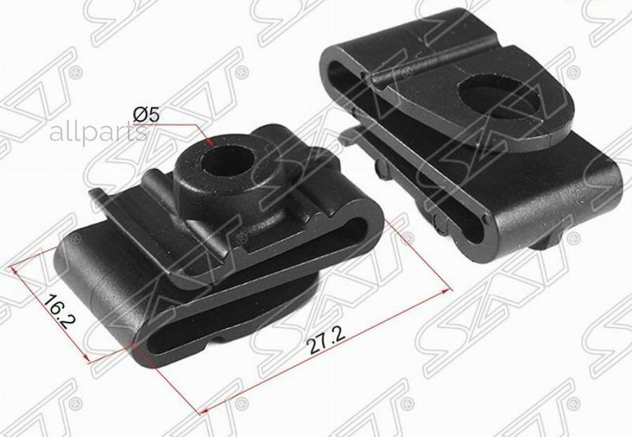 SAT ST-M11669 Клипса крепления подкрылка (Продажа по 10шт)