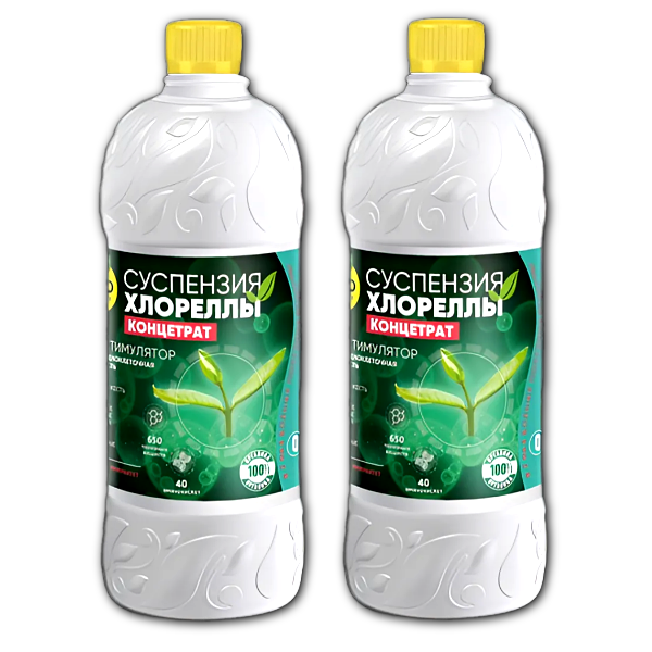 Суспензия Хлореллы Концентрат, 2 шт по 0,25л