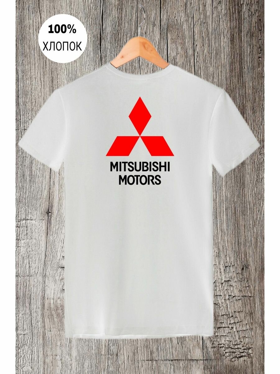 Футболка mitsubishi митсубиси авто