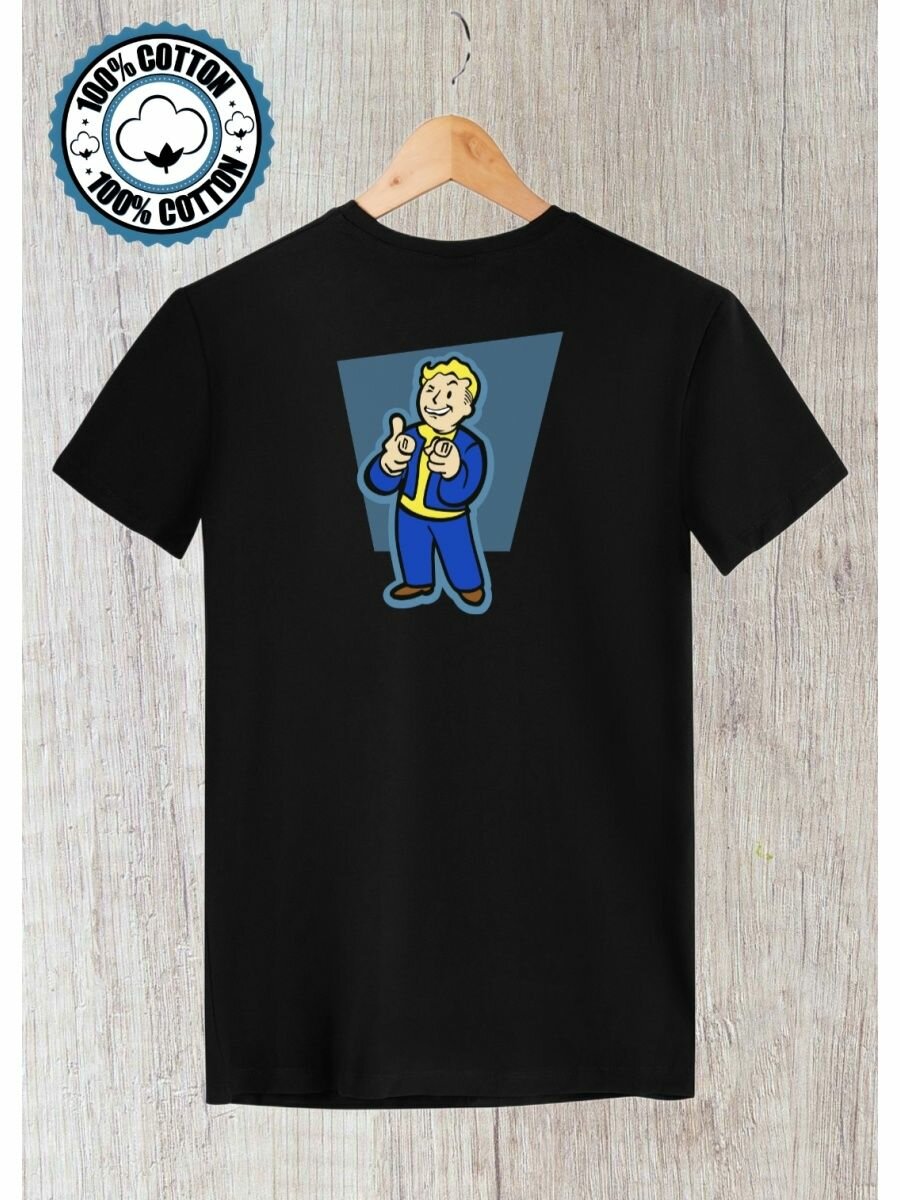 Футболка фалаут fallout пип бой