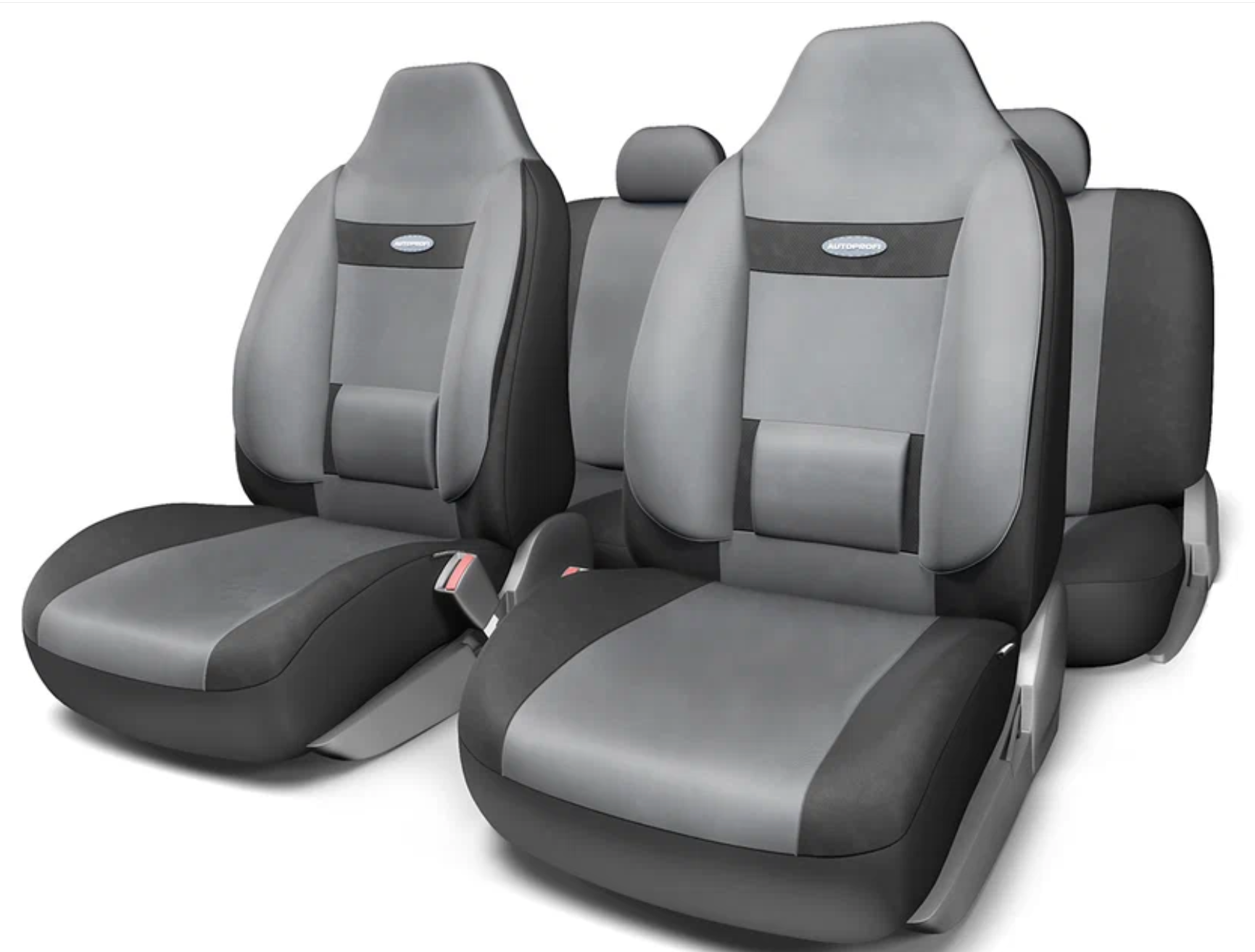 Комплект чехлов AUTOPROFI COM-1105H, черный