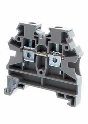 AVK4 RD (серый), 304210RP Клеммник на DIN-рейку 4мм. кв.