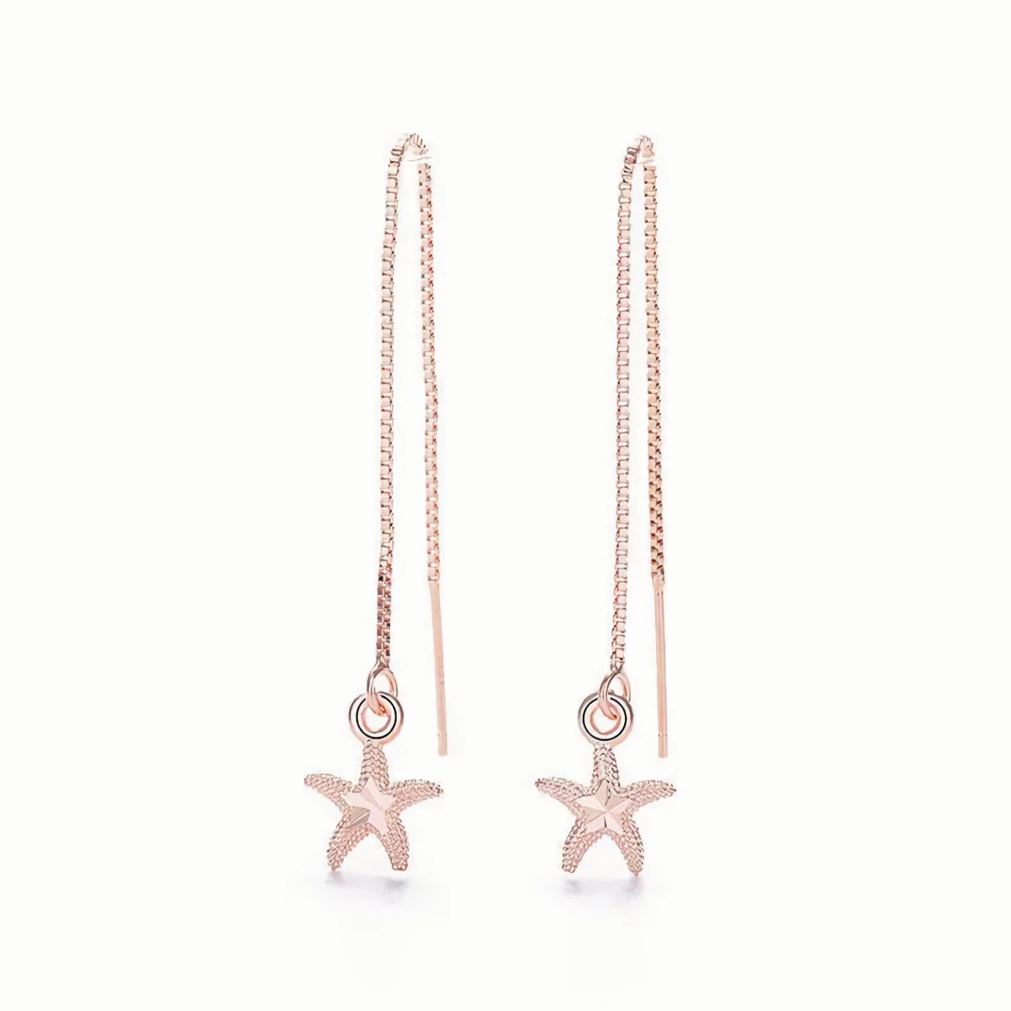 Серьги цепочки