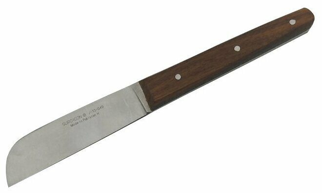 Нож для резки гипса-Incidental Предназначен для моделирования зубов, восковых валиков, базисов, расплавления воска и подрезания гипса .