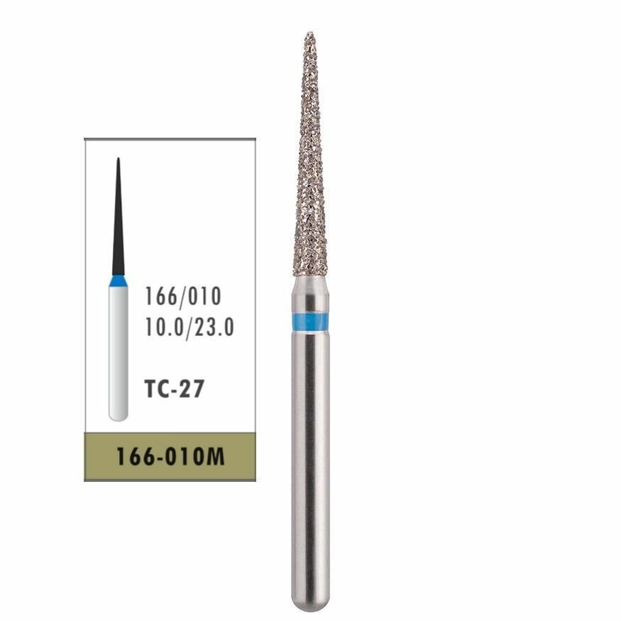 Боры мани TC-27 , TC - Конусообразный, острый кончик. (5ШТ)Алмазные боры применяется в стоматологии для препарирования. Incidental