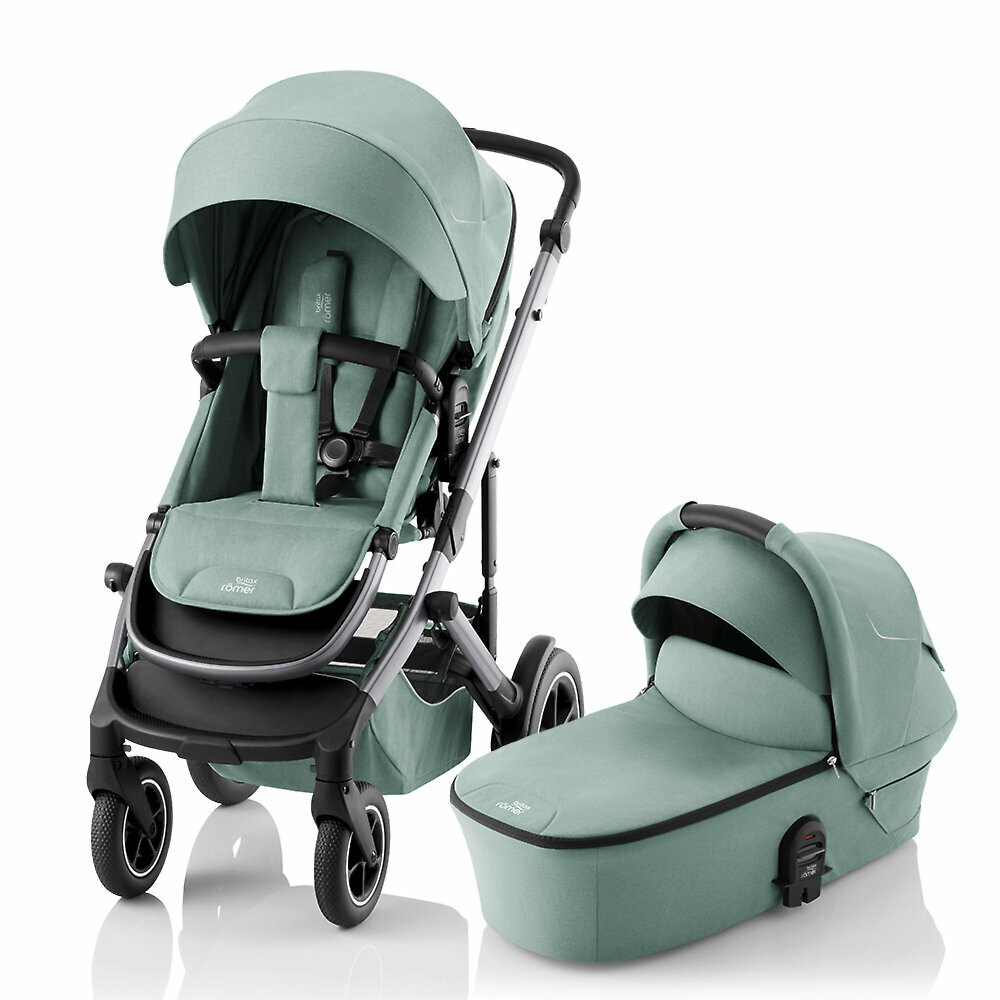 Детская коляска 2в1 Britax Römer Smile 5Z, цвет Jade Green (Зелёный), артикул производителя SM37975