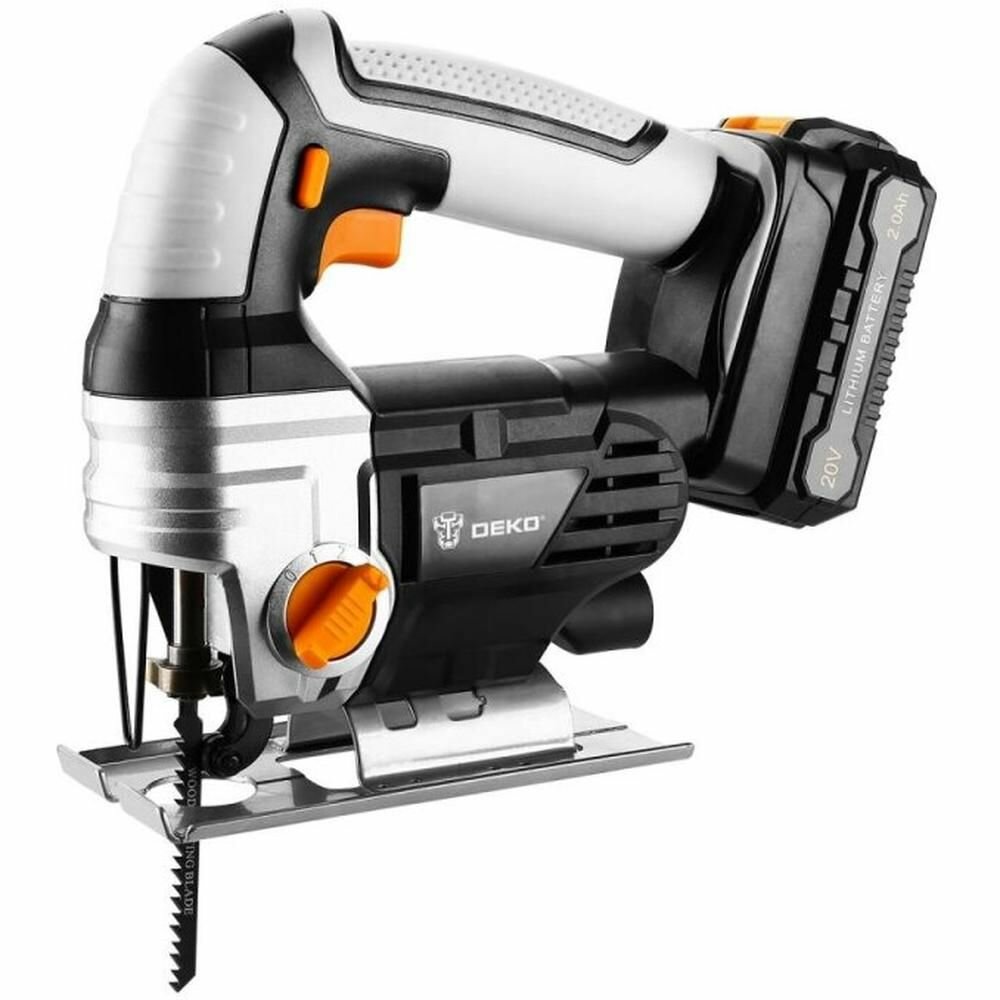 Аккумуляторный лобзик DEKO DKJS20 20В 1х2.0Ач