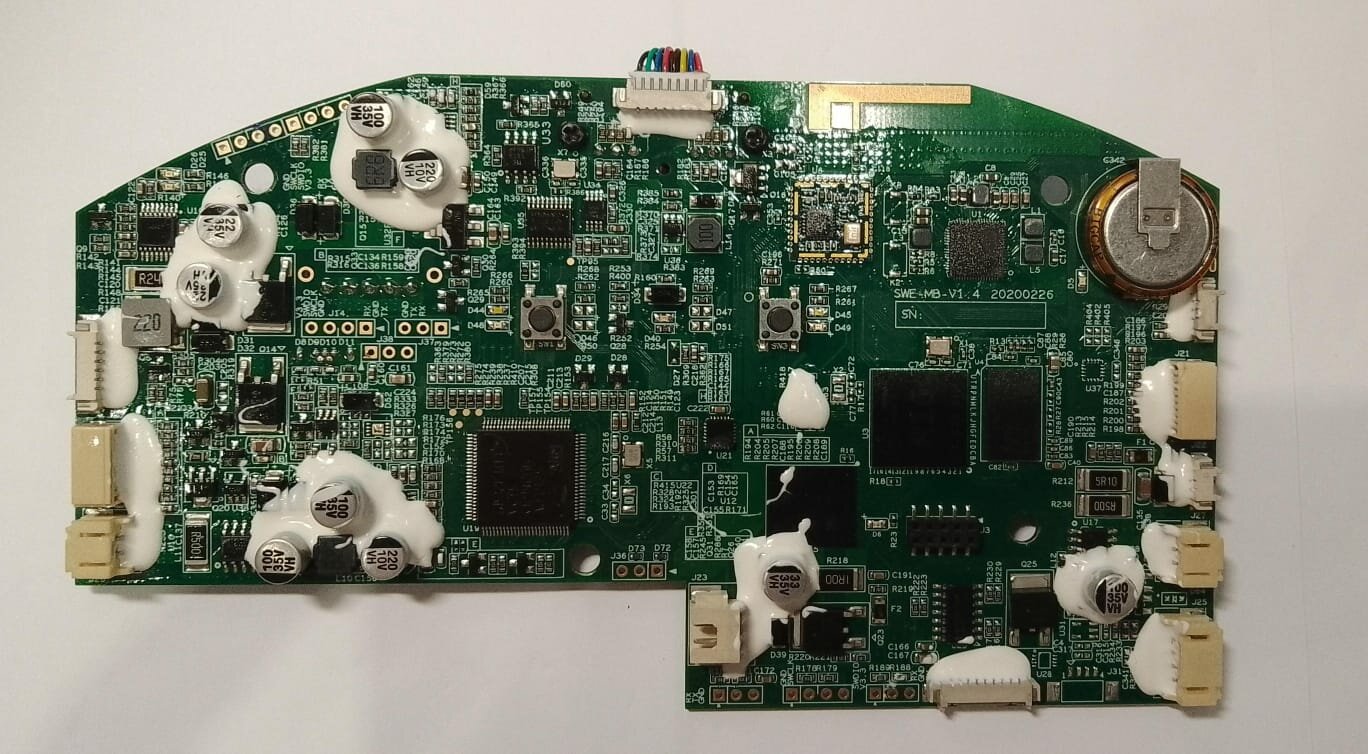 Материнская плата (SWE-MB-V1.4 20200226) робота пылесоса Haier HB-HCE02H