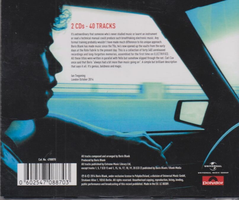 Boris Blank (ex. Yello) - Electrified (2-CD) (2014/2023) Переиздание 12 - page
