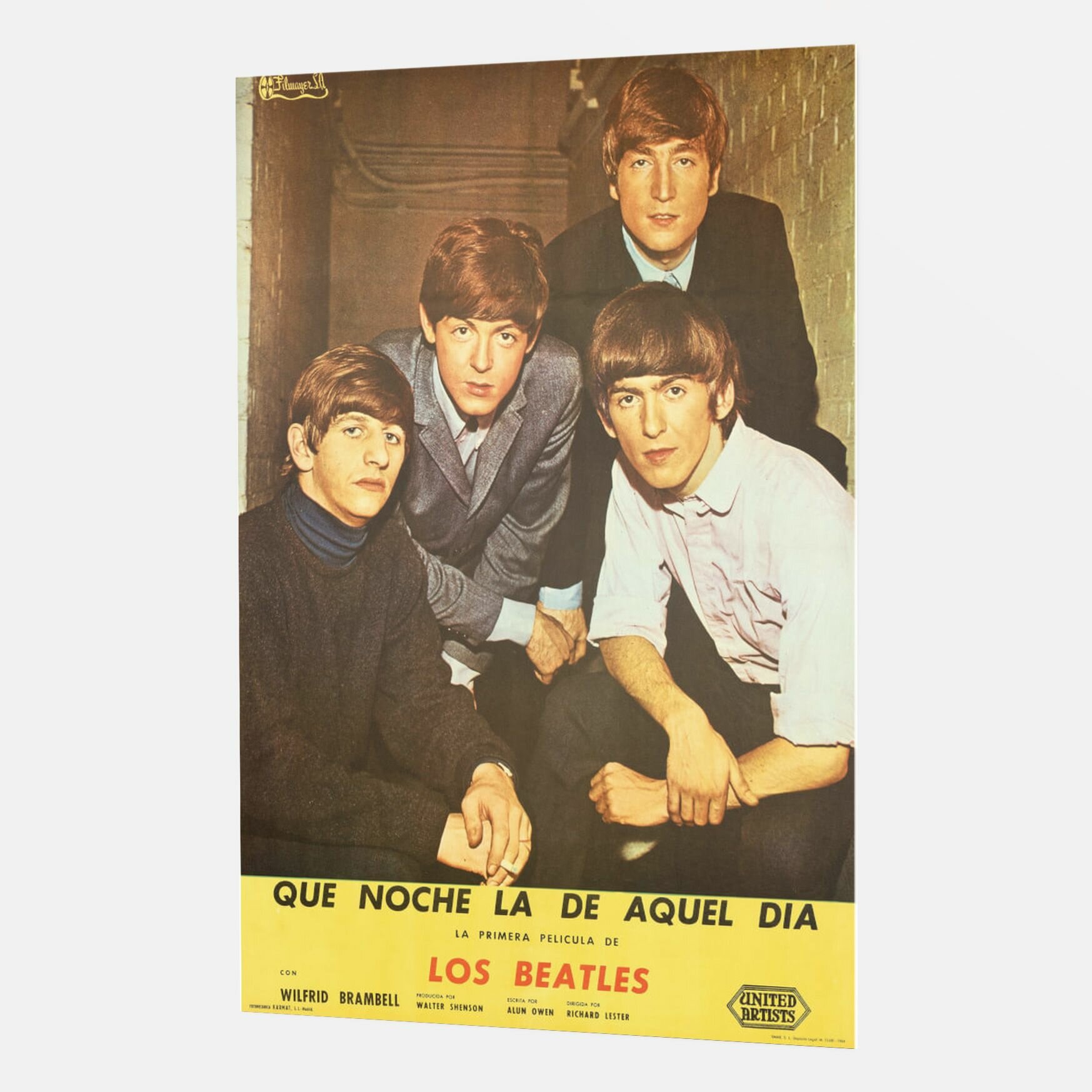 Интерьeрный постер (плакат на стену) группы Битлз - The Beatles - 40x60 см. - от Poster4me