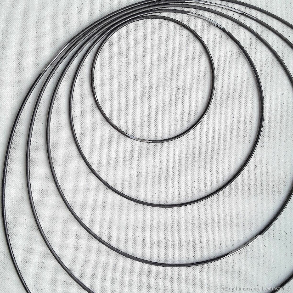 Кольцо диаметр 35см металлическое для макраме , круг основа для ловцов снов