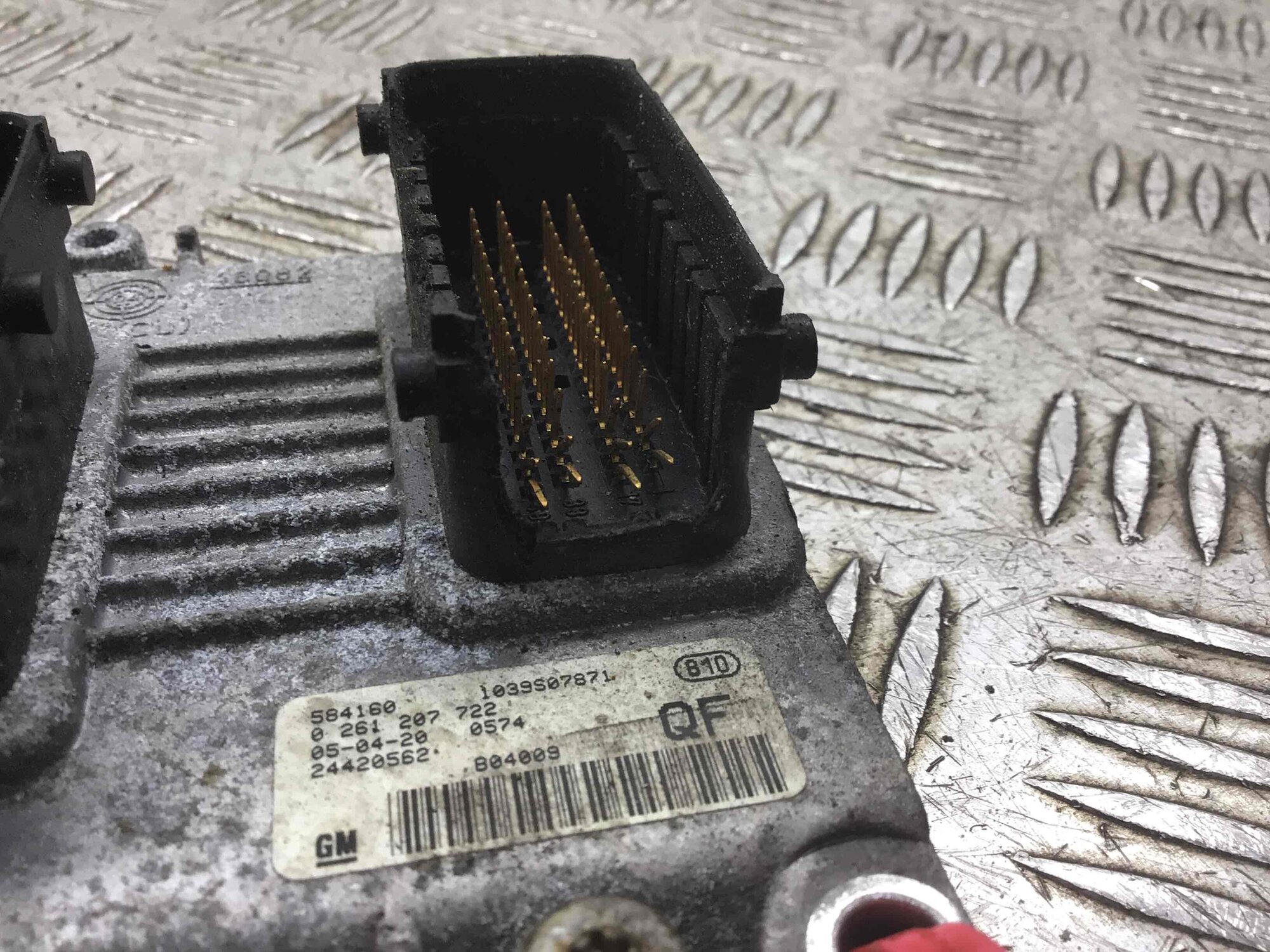 Б/У Блок управления двигателем Opel Astra H 2004-2007 2005 г.