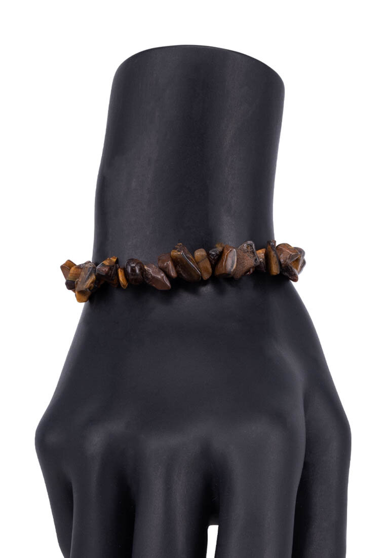 Эластичный браслет, тигровый глаз