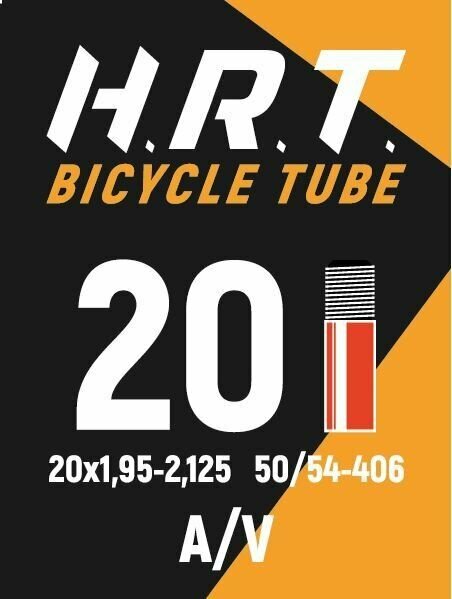 Камера для велосипеда 20х1.75-2,125 48мм ниппель авто H.R.T.