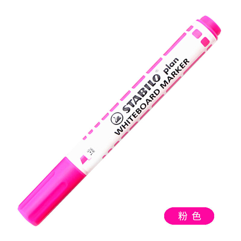 Маркерная ручка Stabilo Sibilo 641, на водной основе, розовая, круглая головка