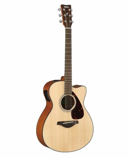 Гитара электро-акустическая, с вырезом, цвет натуральный, Yamaha FSX800C
