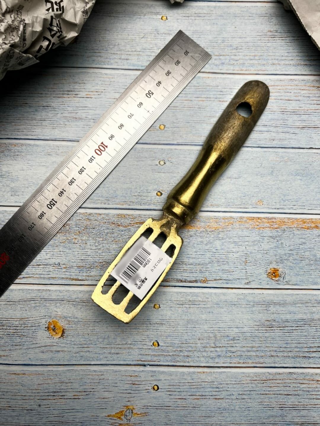 SAKAI TAKAYUKI Рыбочистка профессиональная, латунь