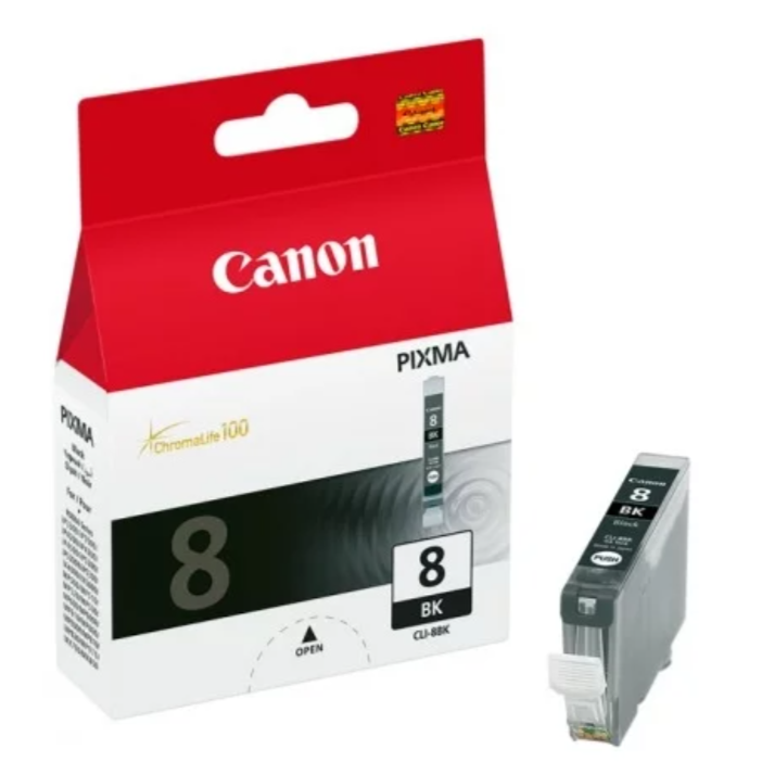 Картридж Canon CLI-8BK (0620B024), 450 стр, черный