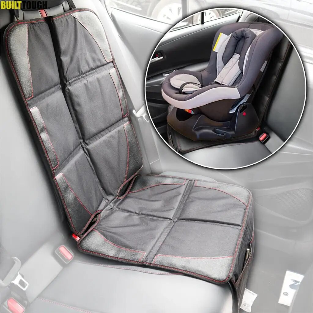 Чехол для сидения автомобиля Туфли-оксфорды из искусственной кожи защитный чехол для сиденья машины коврики для детей Детские подкладки защитный коврик для малышей и детей постарше, подушки защиты