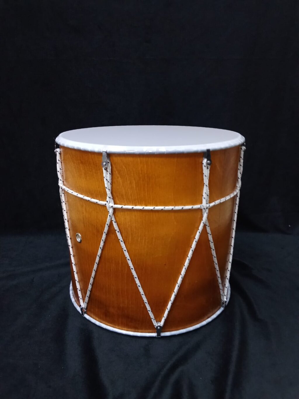 MZ-B12-amK Барабан кавказский 12", лак янтарный, с чехлом, MEZZO