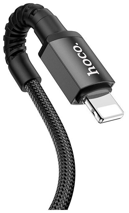 USB дата кабель Lightning, HOCO, X71, черный — фото 1