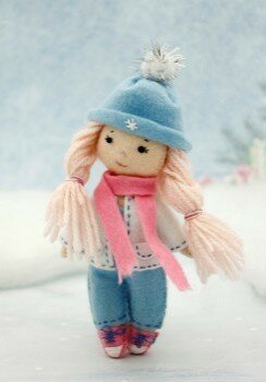 Набор для шитья Перловка #МА-1 Малышка Сью, 15 см