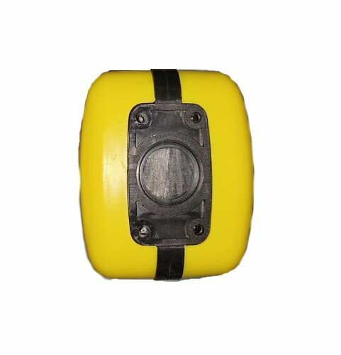 Пульт управления Saroglidi SB1-X6913, для тельфера, с аварийным стопом, желтый