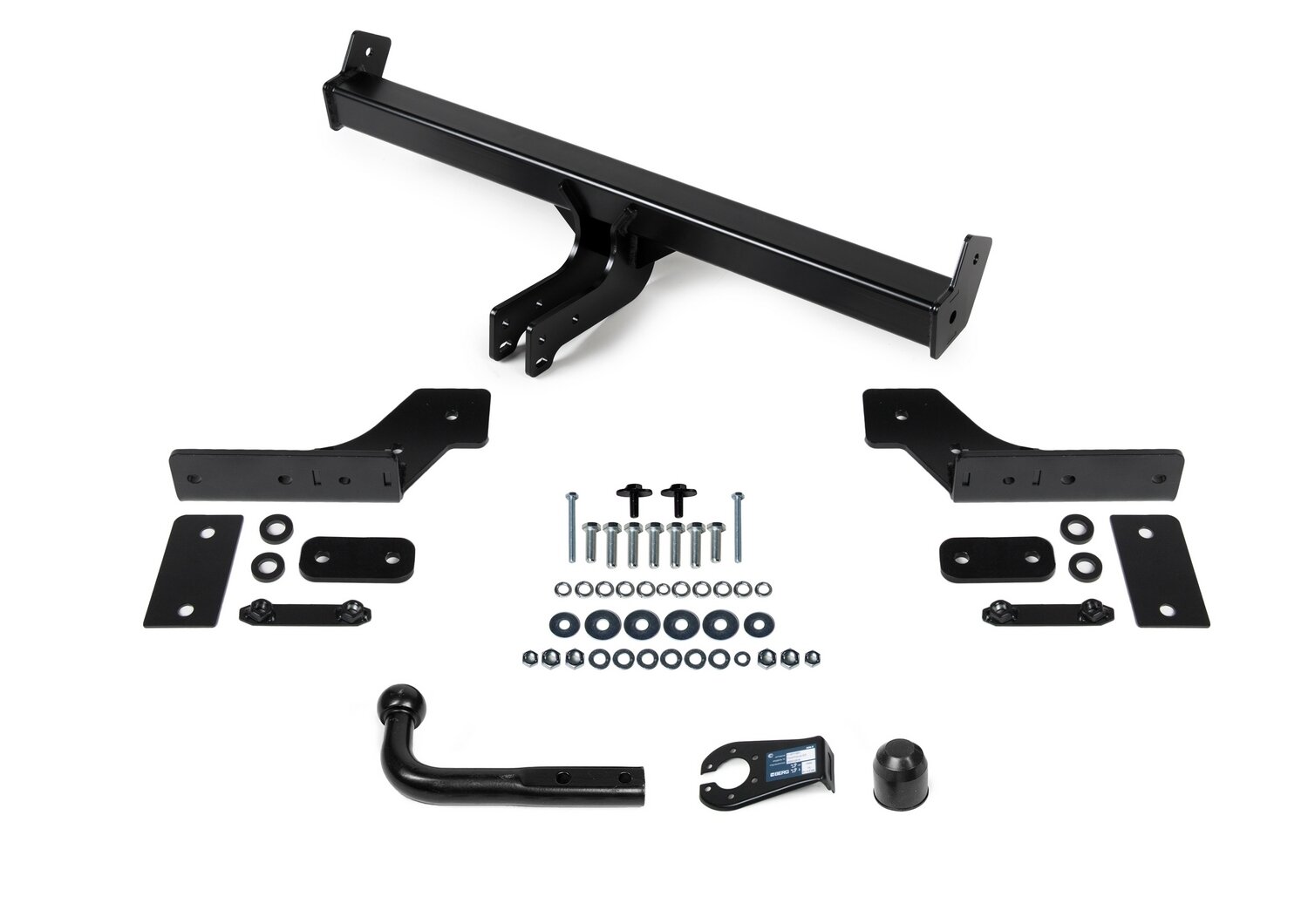 Фаркоп с электр. Smart, Exeed TXL 2021-, шар A, 1500/75 кг, F.0211.001, Berg (паспорт, сертификат)