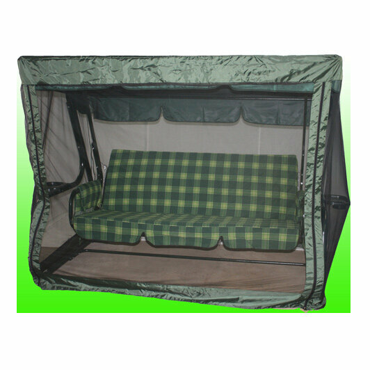 Москитная сетка GardenLuxe на молнии универсальная зеленая