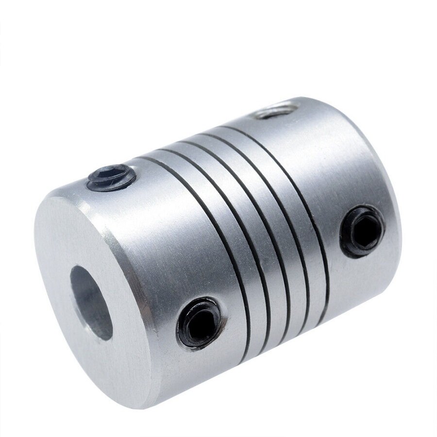 Гибкая алюминиевая муфта энкодера D19L25 6х6мм