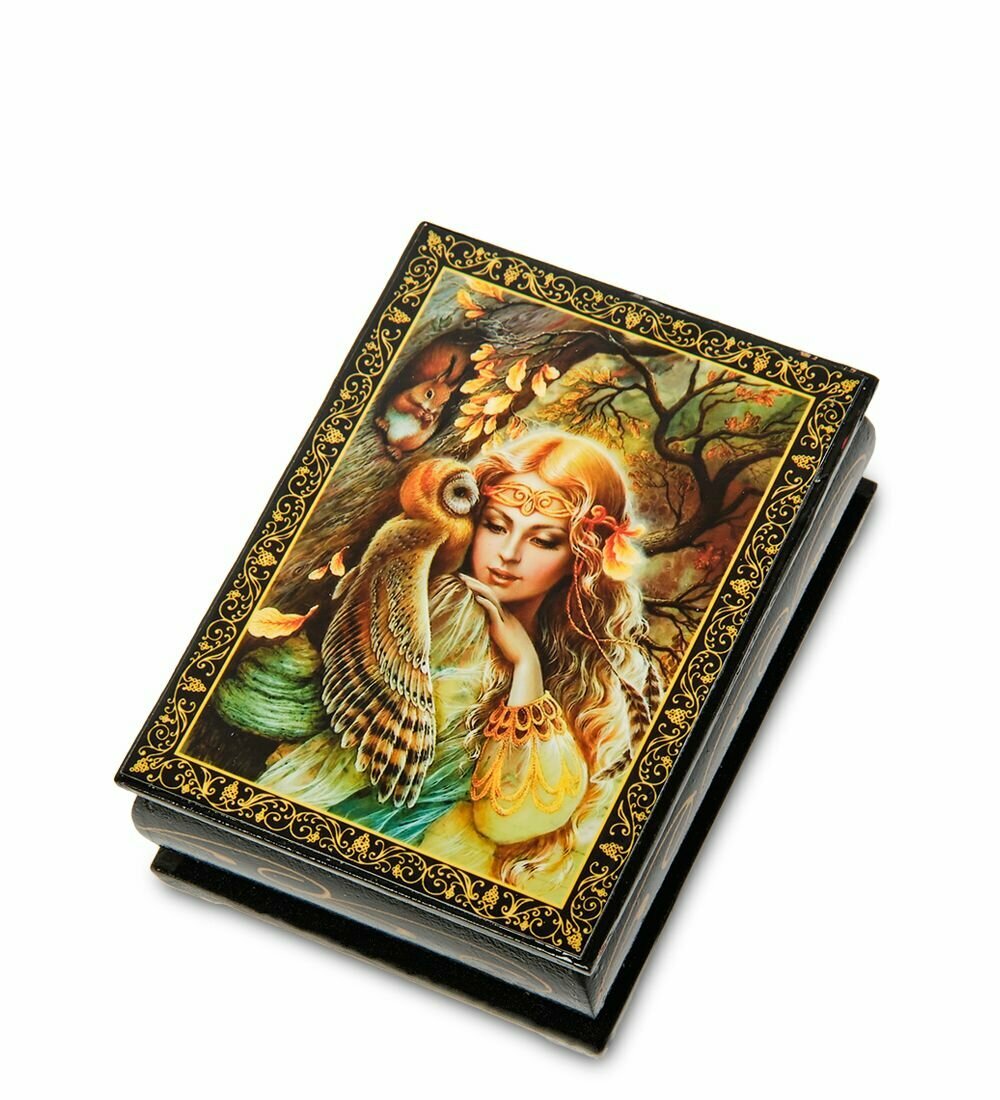 Шкатулка в технике декупаж (8х10х4)