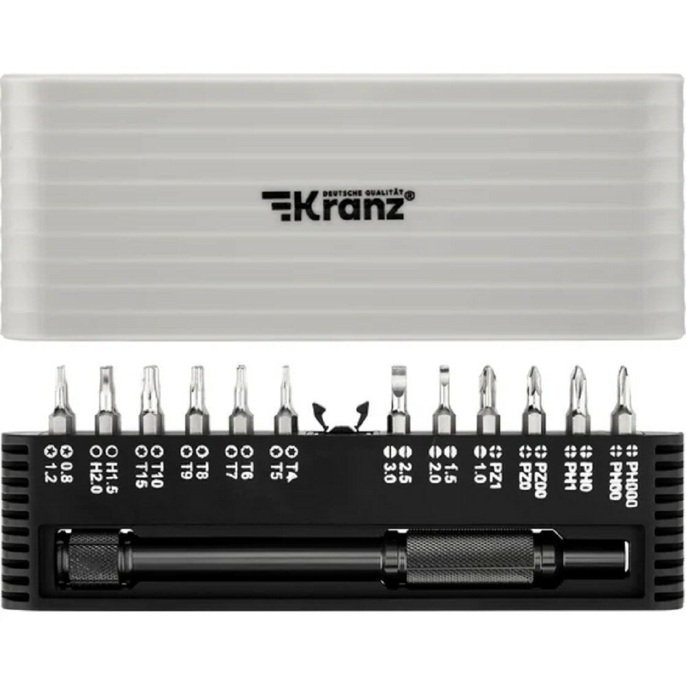 Kranz Отвертки KR-12-4751 Набор отверток для точных работ RA-01, 25 предметов