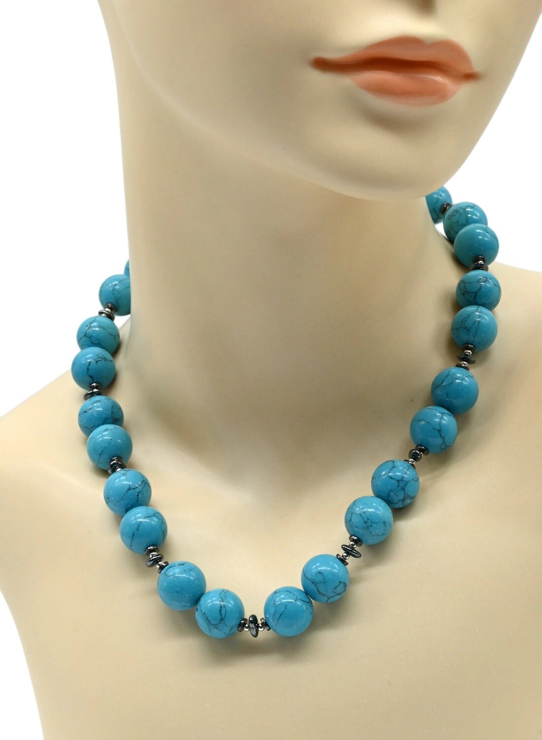 Бусы, бирюза