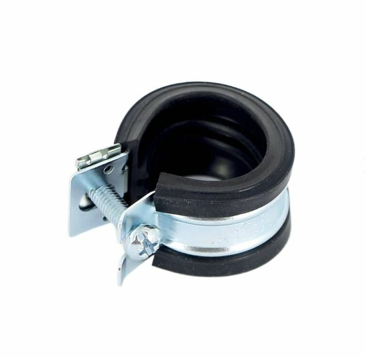 Хомут Walraven BISMAT Flash M8 25-28 мм одновинтовой с уплотнителем