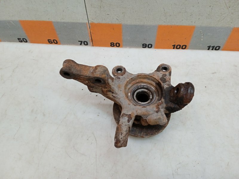 Б/У в сборе со ступицей, ступица, Ниссан Альмера классик Кулак поворотный Nissan Almera Classic 2006 B10 Перед. Лев. 328918 N...