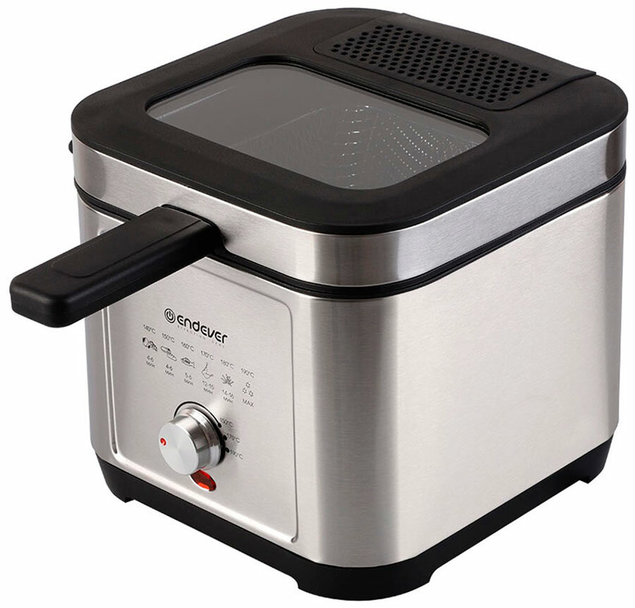 Фритюрница Endever Skyline FR-113 (90626) черный/стальной