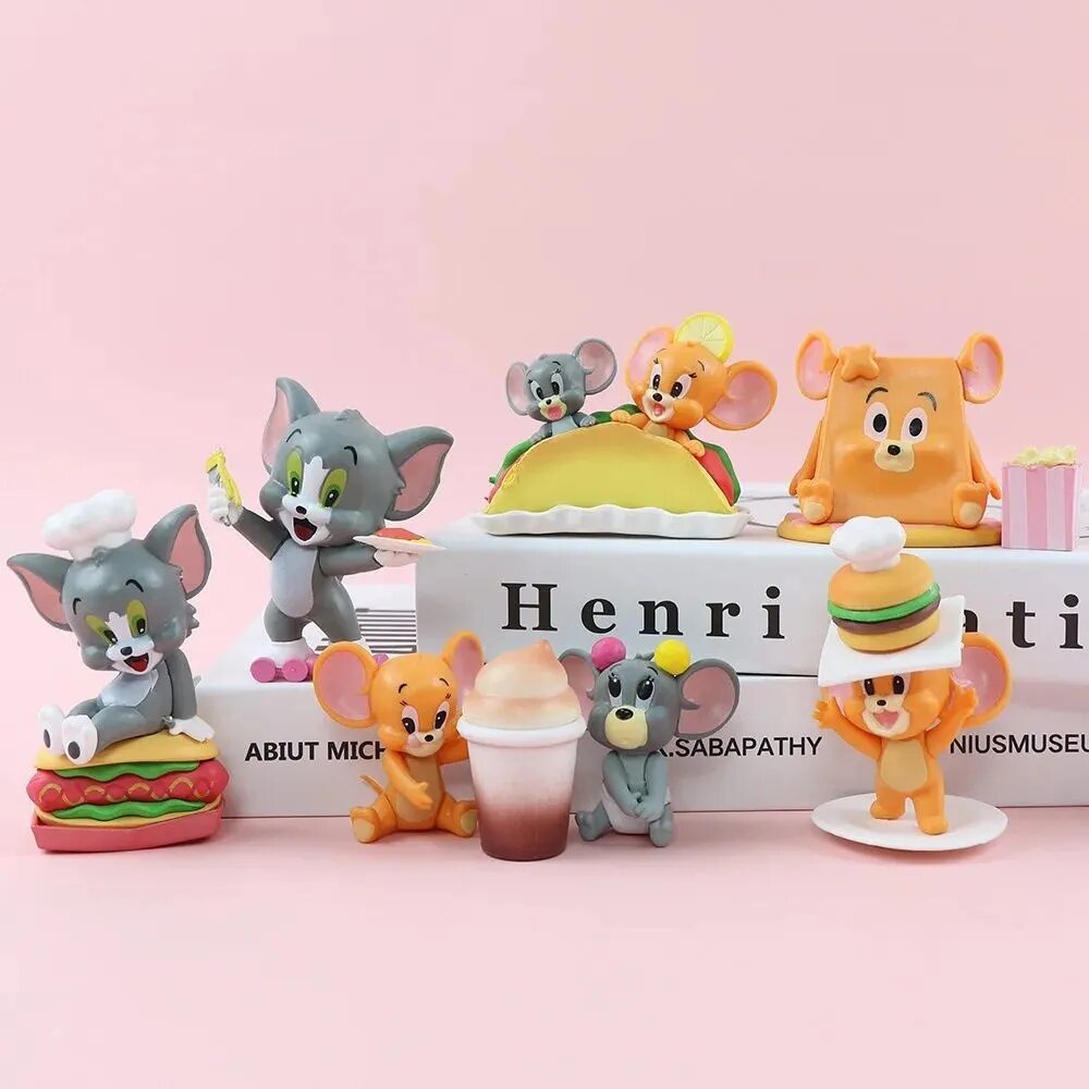 Набор фигурок Том и Джерри / Tom and Jerry 6шт (6-8см) от магазина PopCultura.Store