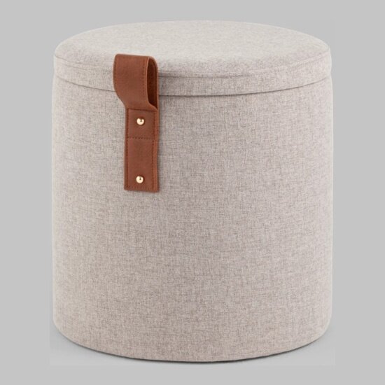 Пуф Stool Group с ящиком Эркки XS, серый